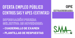 Disponibles los cuadernillos de examen y la plantilla de respuestas de las pruebas selectivas ...